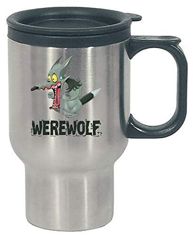 Funny Werewolf - Cartoon Scary Mythical Legend Creature Story Dog Humor ...