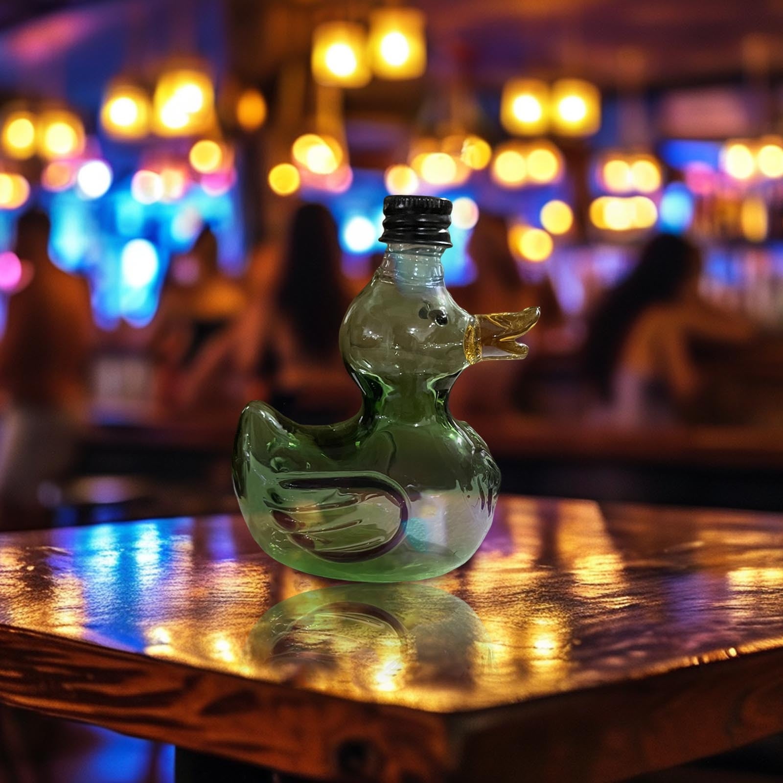 Funny Whiskey Duck Bottle, 10 Oz Engraved Whiskey Glasses, Mini ...