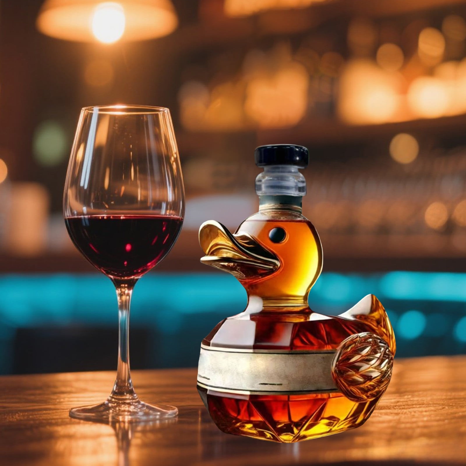 Funny Whiskey Duck Bottle,10 Oz Engraved Whiskey Glasses,Whiskey ...