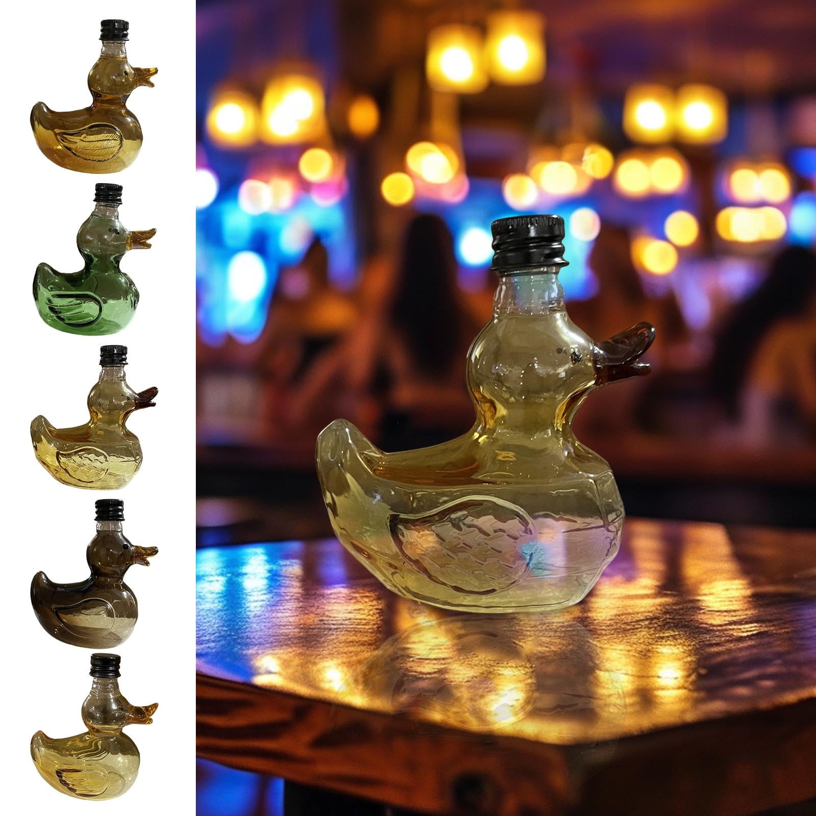 Funny Whiskey Duck Bottle, Engraved Whiskey Glasses, Whiskey Glasses ...