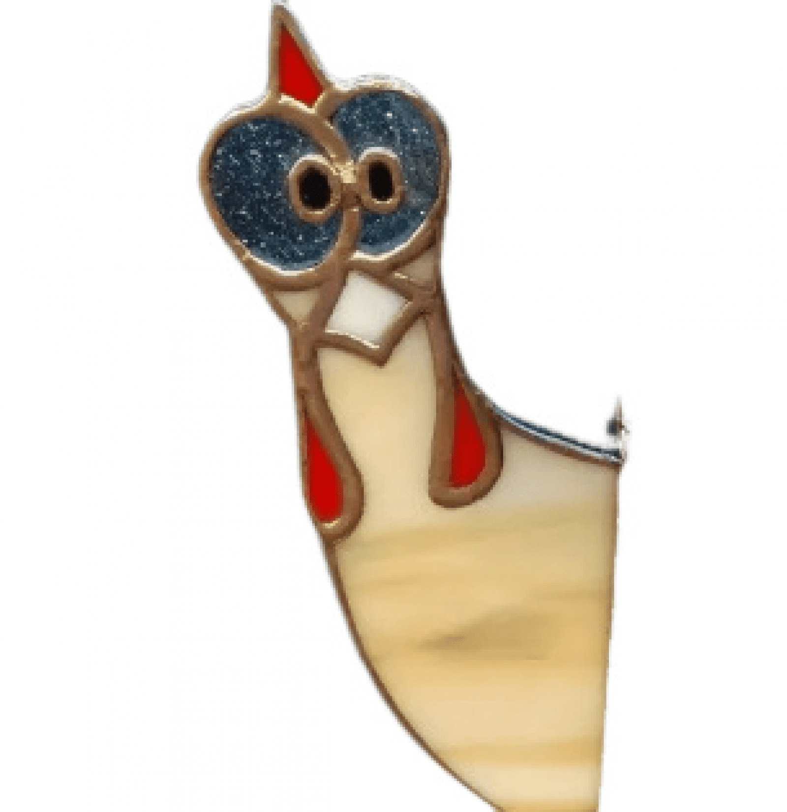 Funny Window Corner Decor-Peeping Rooster, Funny Cock Stain Acrylic ...
