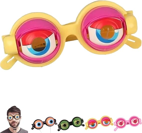 Funny Winking Blinking Eye Glasses,Crazy Eyes Blinking Glasses with ...