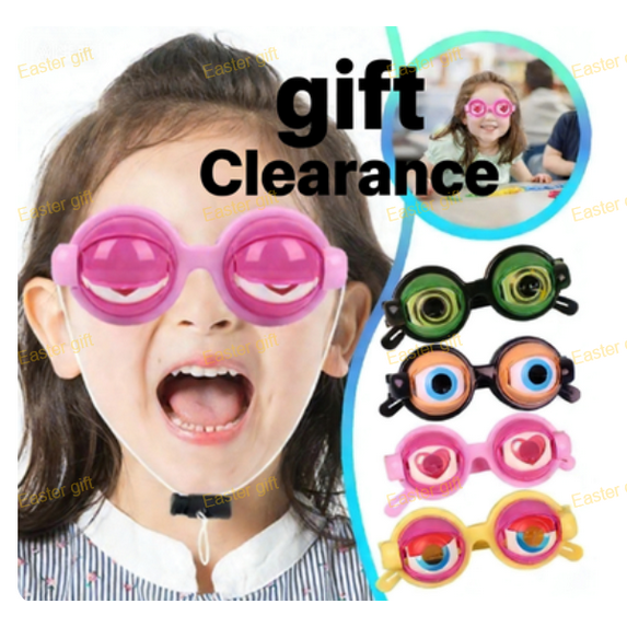 Funny Winking Glasses,Kinetic Crazy Eyes Glasses,Novelty Blinking Prop ...