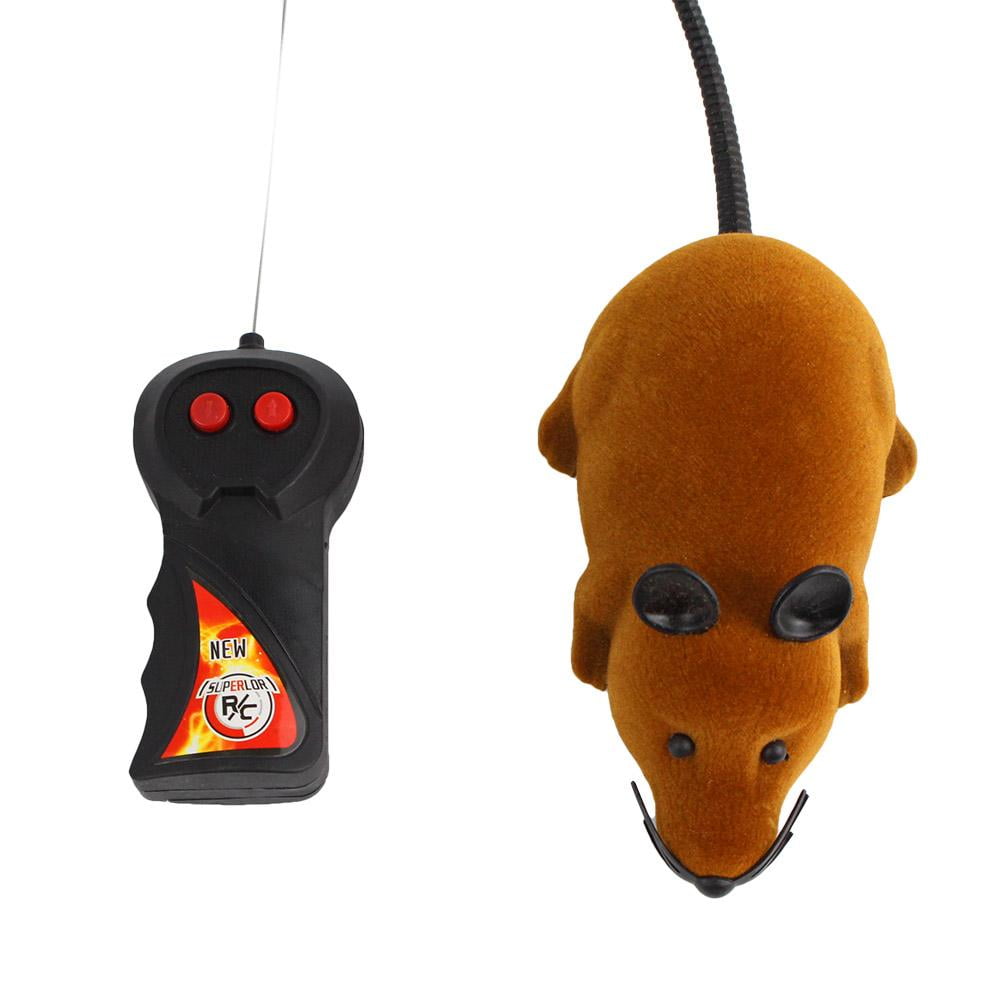 Funny Wireless Rat Toy Mouse Electronic Remote Control for Cats/Dogs ...