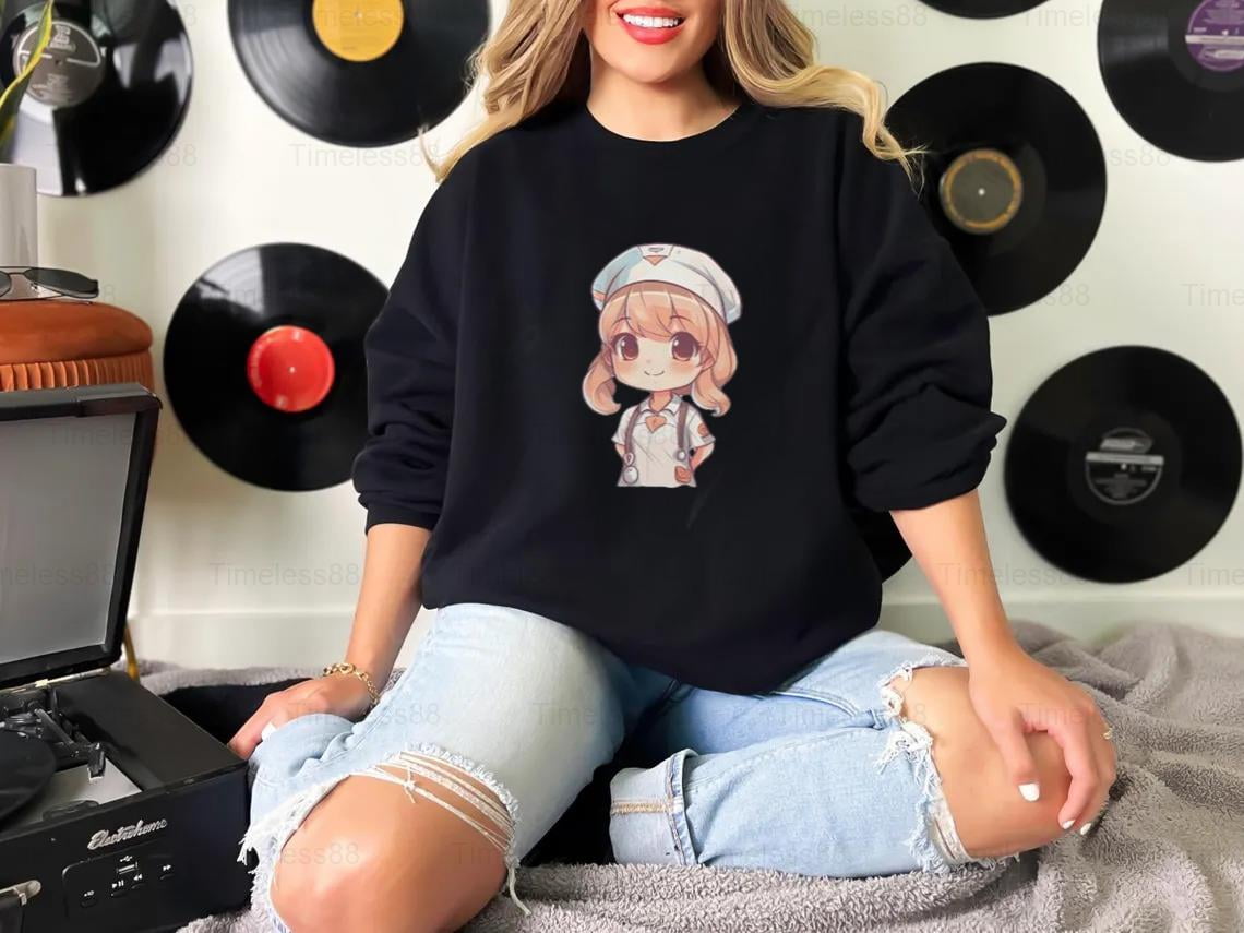 Funny Witty LD Nurse Humor Lights Up This Delivery Sweatshirt, for men ...