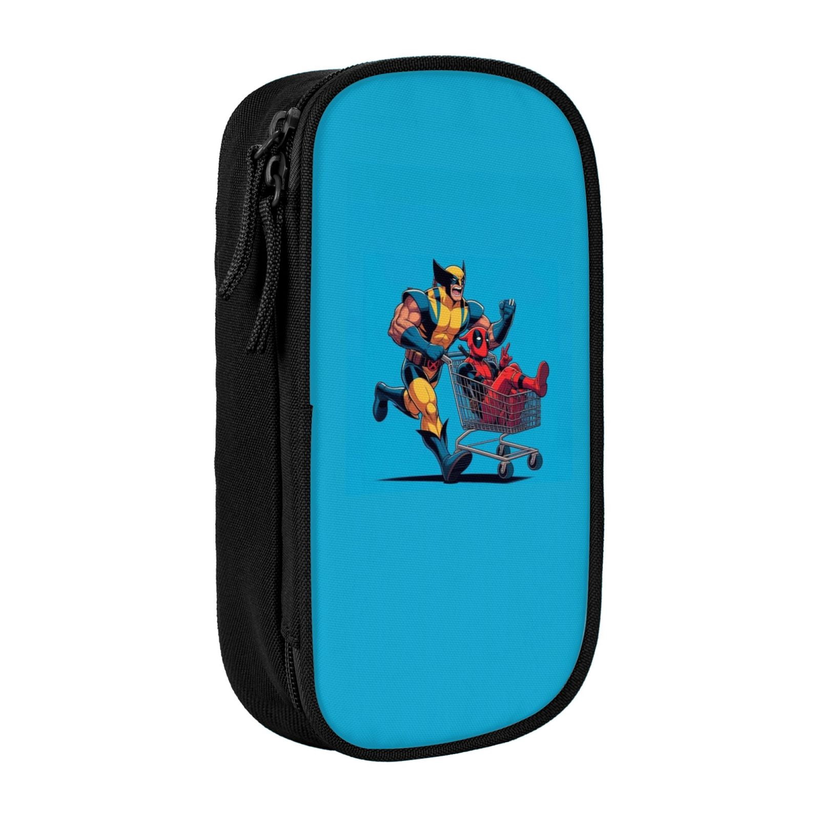 Funny Wolverine X Deadpool Wallpaper Pencil Case,Pencil Pouch,Pencil ...