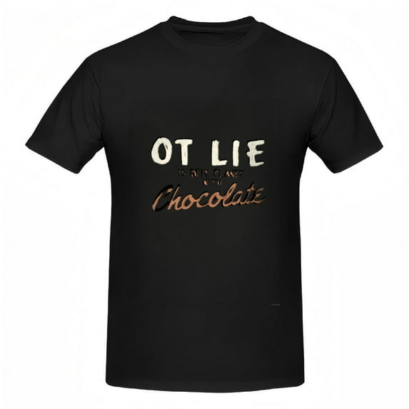 Funny Women's Cotton Short Sleeve T-Shirt - " OT LIE " with Playful " I ...
