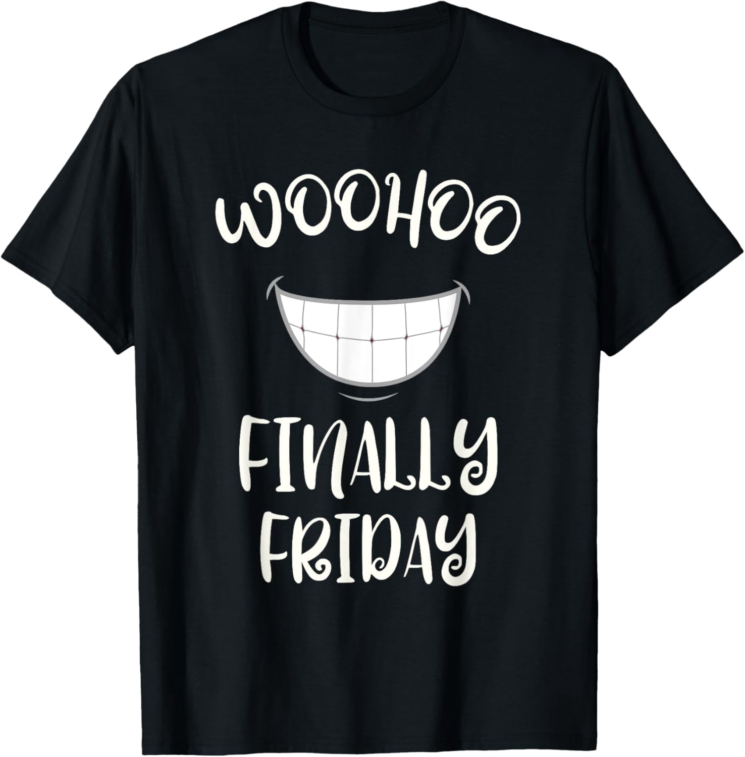 Funny WooHoo It's Finally Friday Fun Friday T-Shirt - Walmart.com