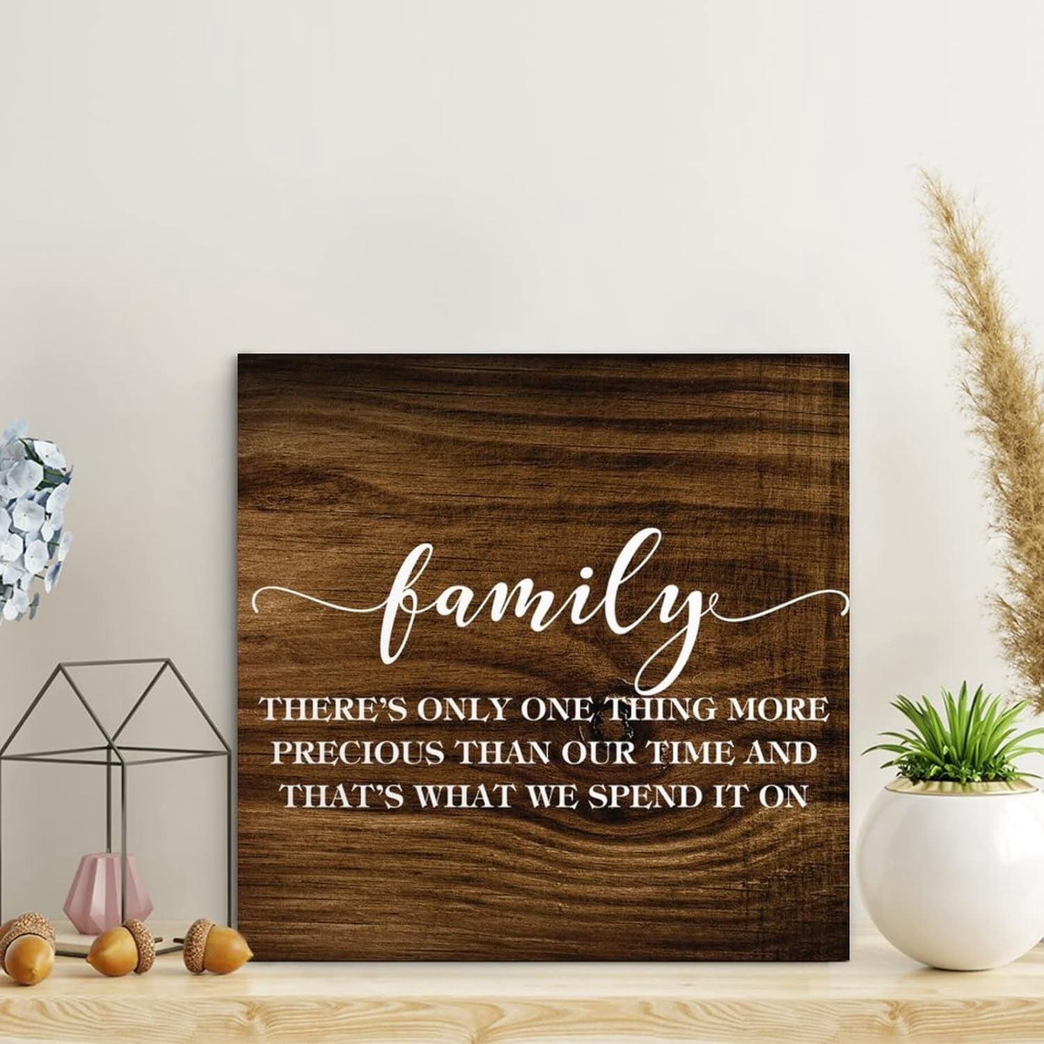 Funny Wooden Pallet Sign Family There'S Only One Thing More Precious ...