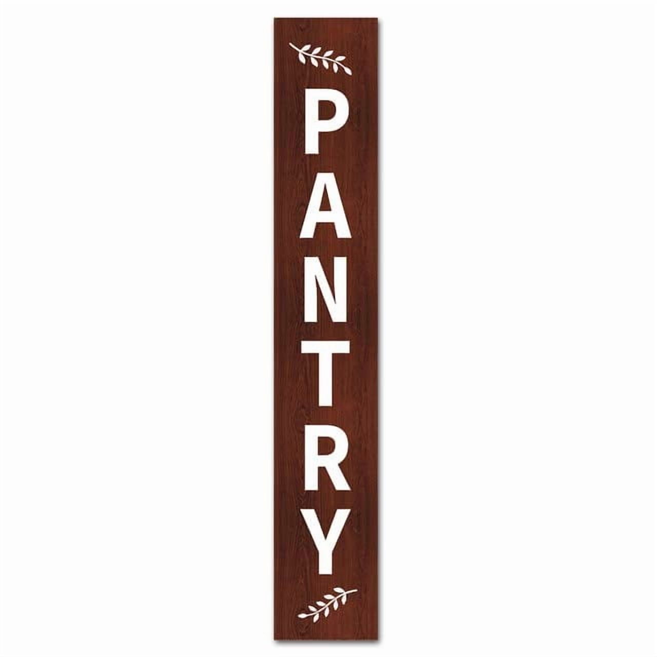 Funny Wooden Sign Vertical Pantry Sign Wall Decor for Hanging Any ...