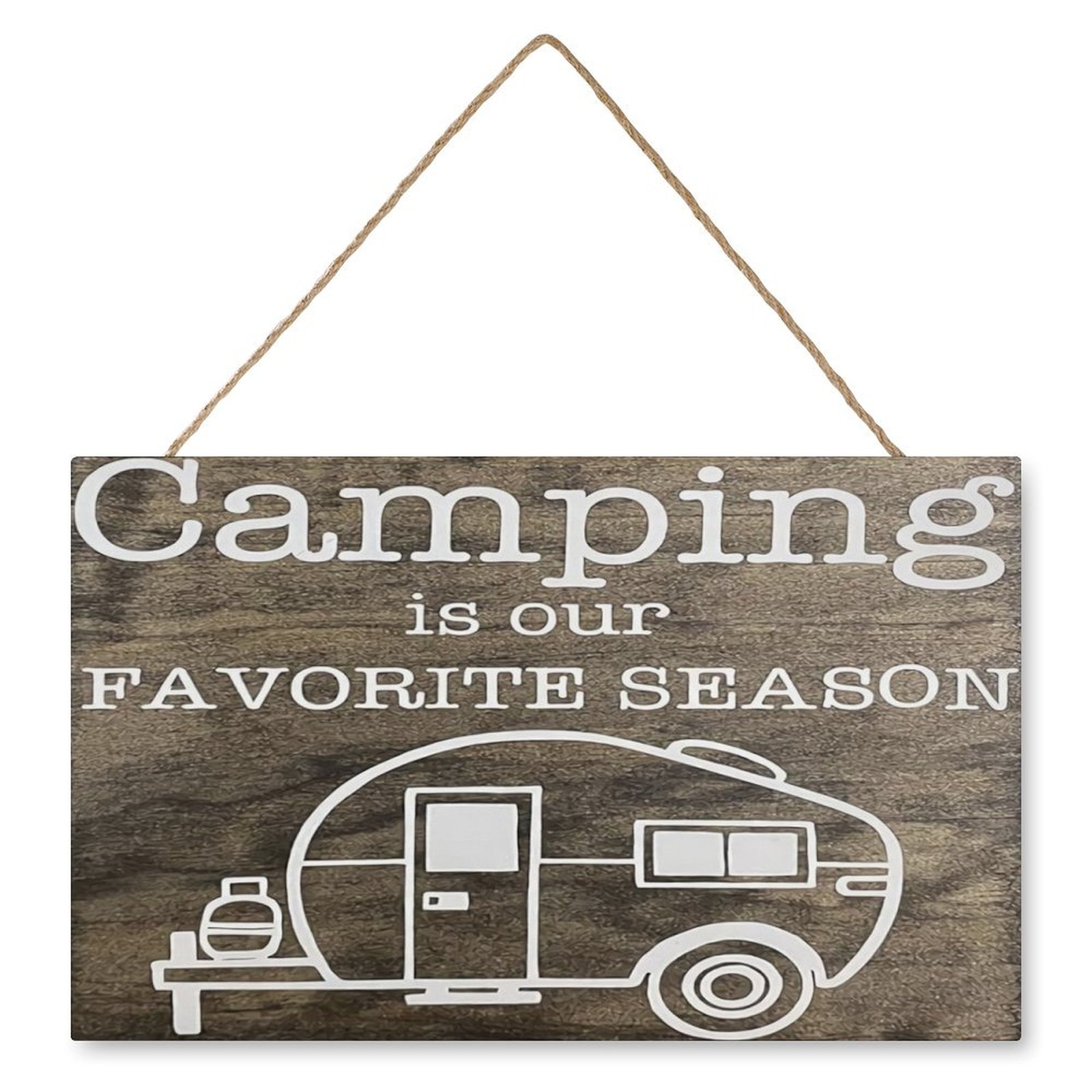Funny Wooden Signs Camping Is Our Favorite Season Wooden Signs ...