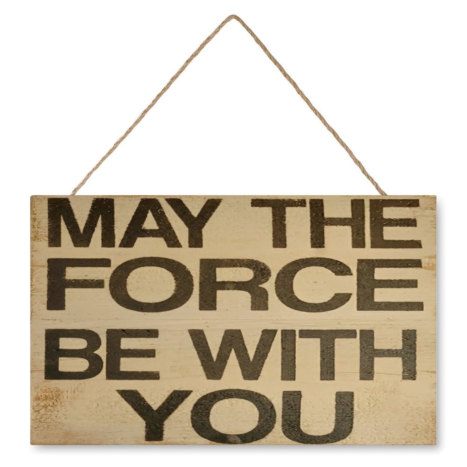 Funny Wooden Signs May The Course Be with You Golfing Golf Ball Wooden ...