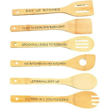 Larmly Funny Spoons Bout To Stir Up Some Engraved Funny Wooden Spoon ...