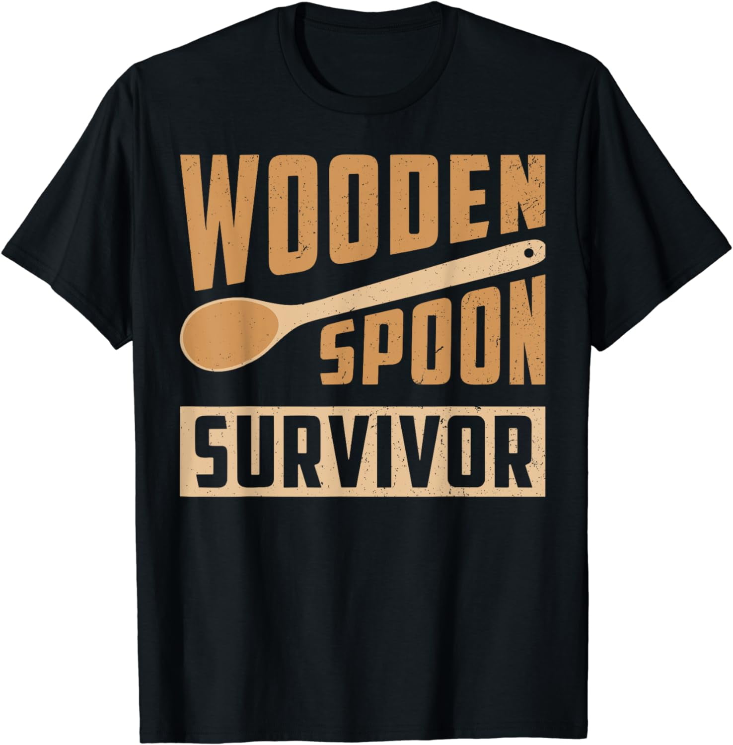 Funny Wooden Spoon Survivor Italian Filipino Pride Champion T-Shirt ...