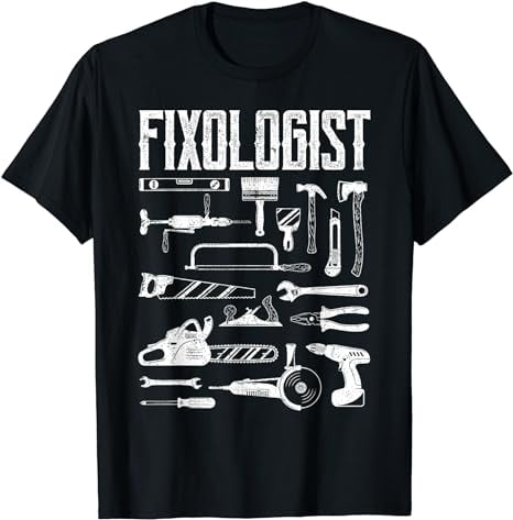 Funny Woodworker DIY Craftsman Fixologist Carpenter T-Shirt - Walmart.com