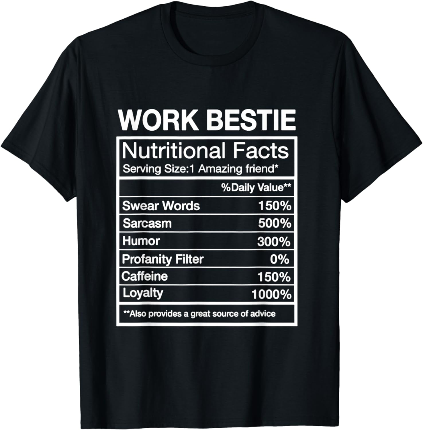 Funny Work Bestie Definition, Hilarious Coworker T-Shirt - Walmart.com