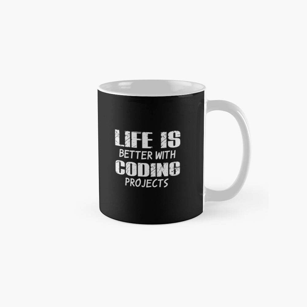 Funny Works Coding Project Saying Programmer Code Coder Classic Mug - Walmart.com