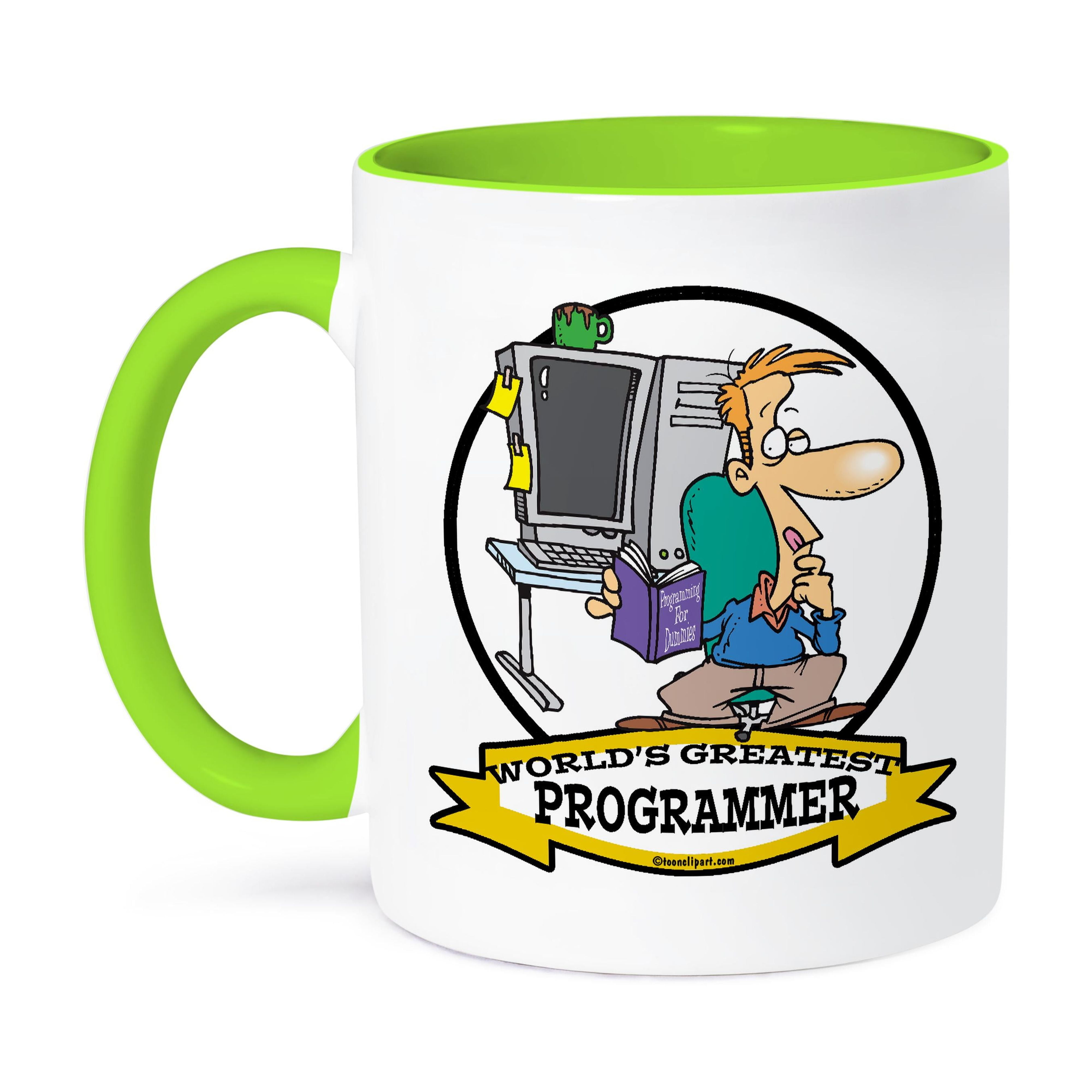 3dRose, Funny Worlds Greatest Programmer Men Occupation Job Cartoon ...