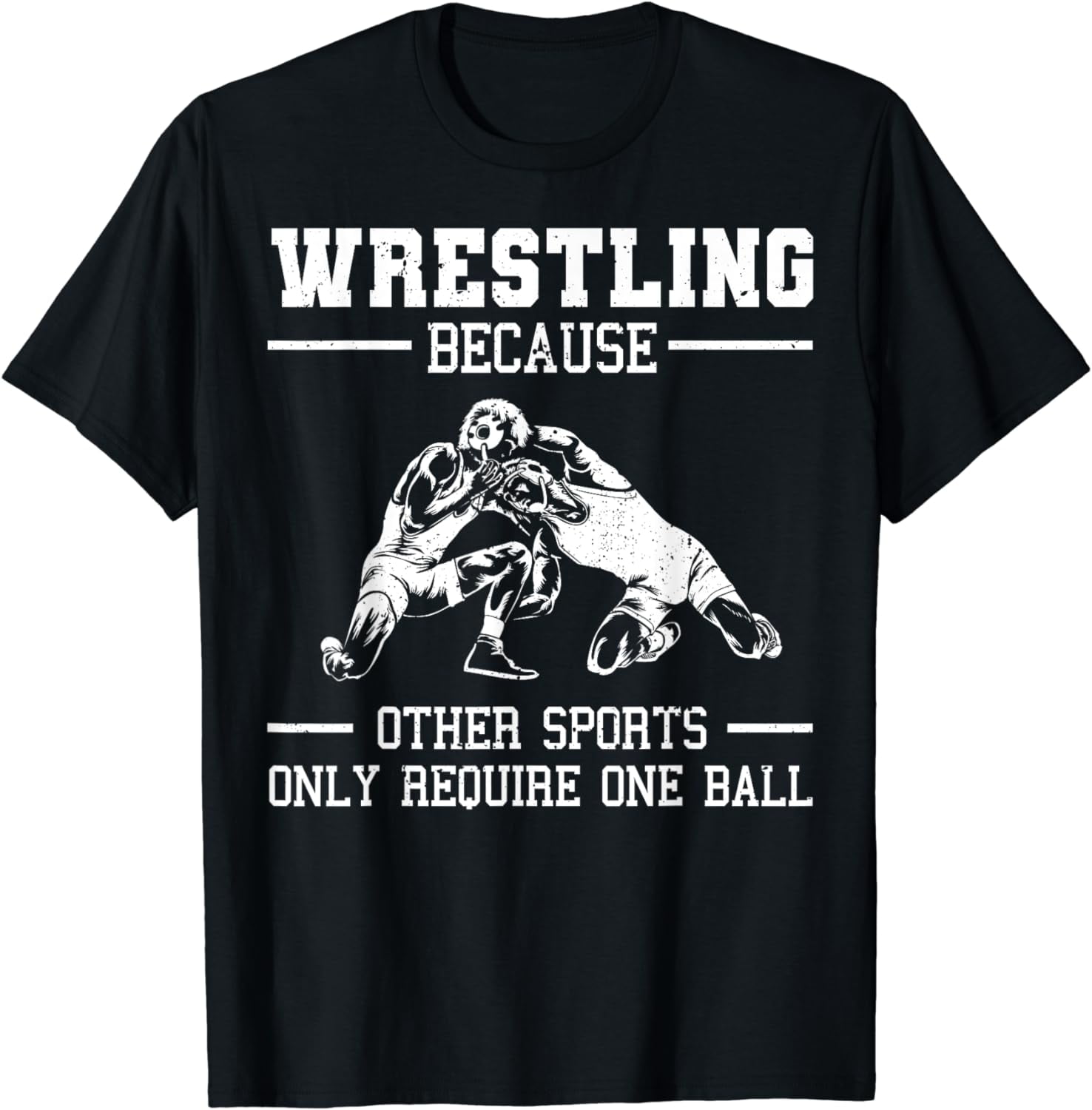 Funny Wrestling Design For Kids Men Women Wrestle Athletes T-Shirt ...