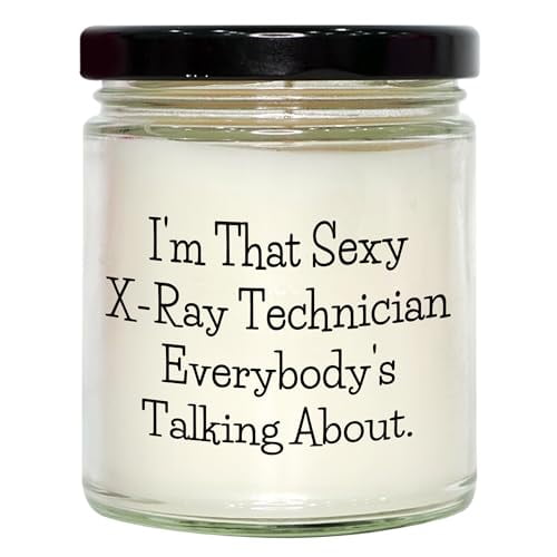 Funny X-Ray Technician Quotes Soy Candle Gifts for X-Ray Technician ...