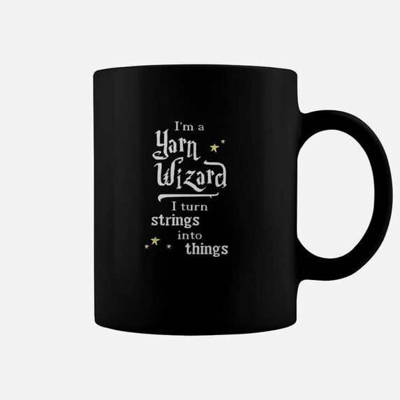 Funny Yarn Wizard Coffee Mug - Walmart.com
