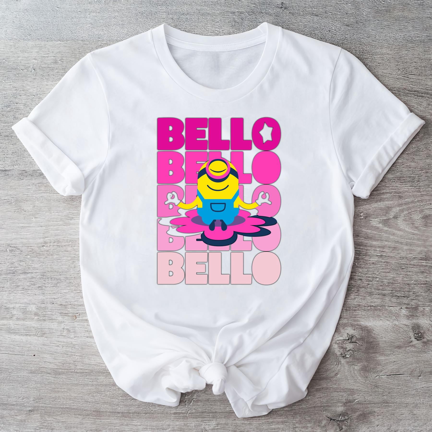 Funny Yellow Creature Meditating Word Stack Classic Shirt – 7 Color ...