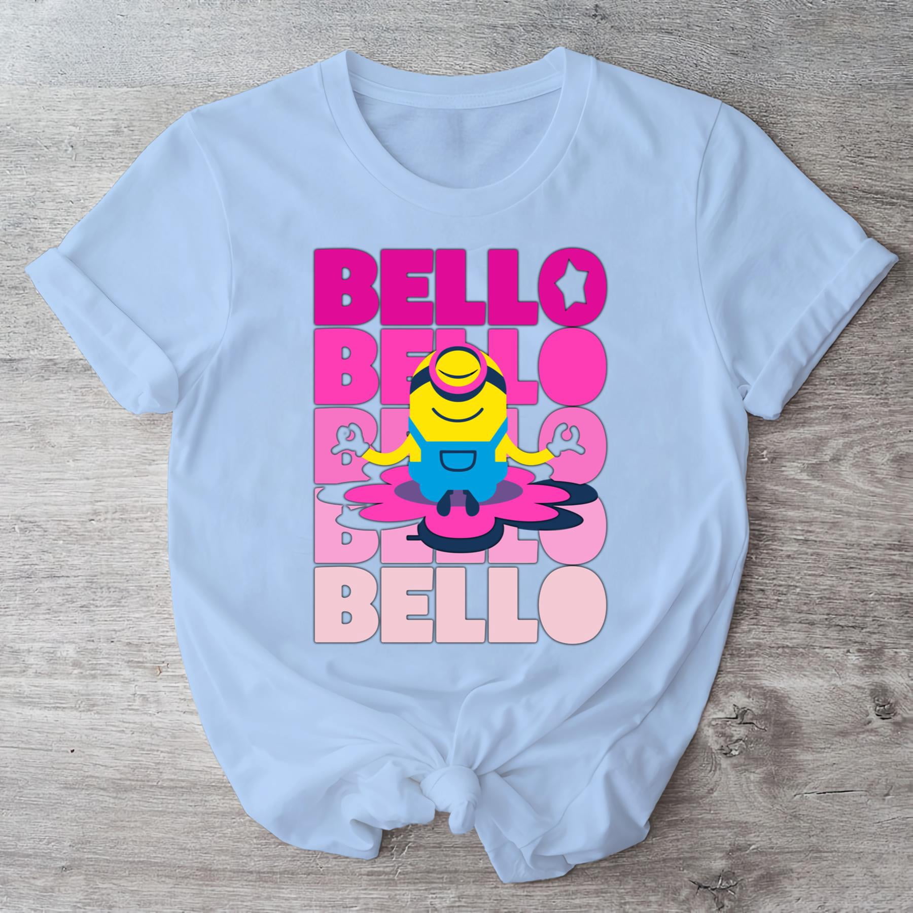 Funny Yellow Creature Meditating Word Stack Classic Shirt – 7 Color ...
