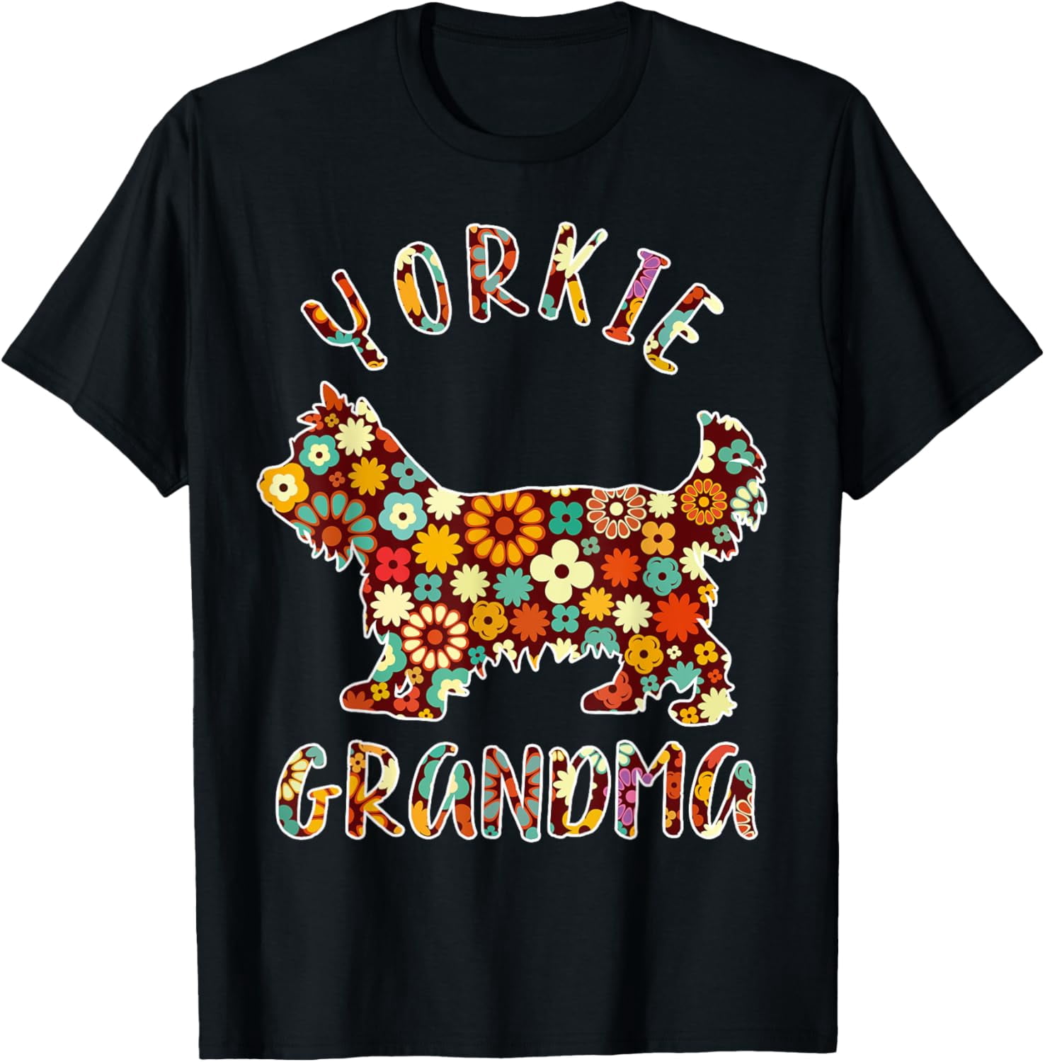 Funny Yorkshire Terrier Owner Yorkie Grandma Dog Grandma T-Shirt men ...