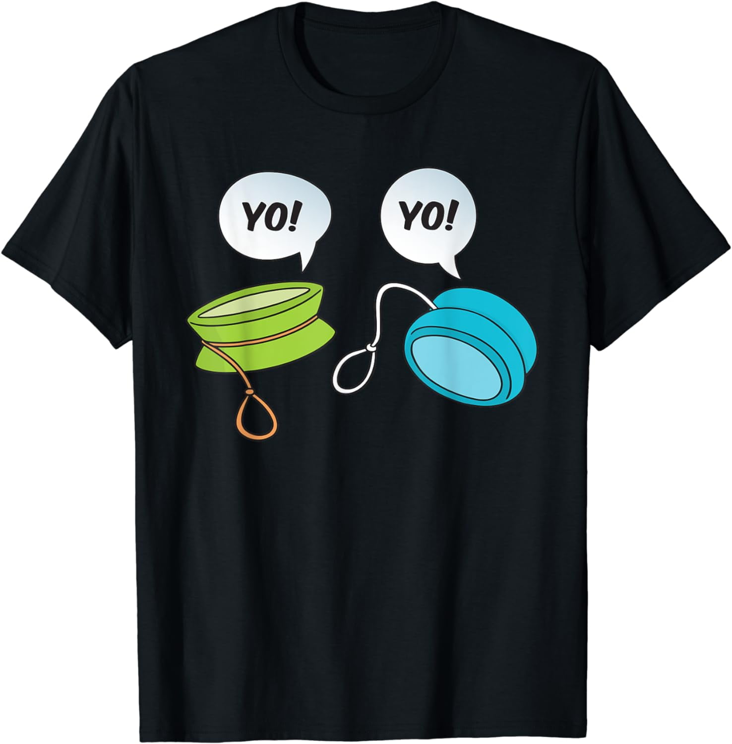 Funny Yoyo Greeting Each Others Yo! Yo! Yoyo Master T-Shirt - Walmart.com