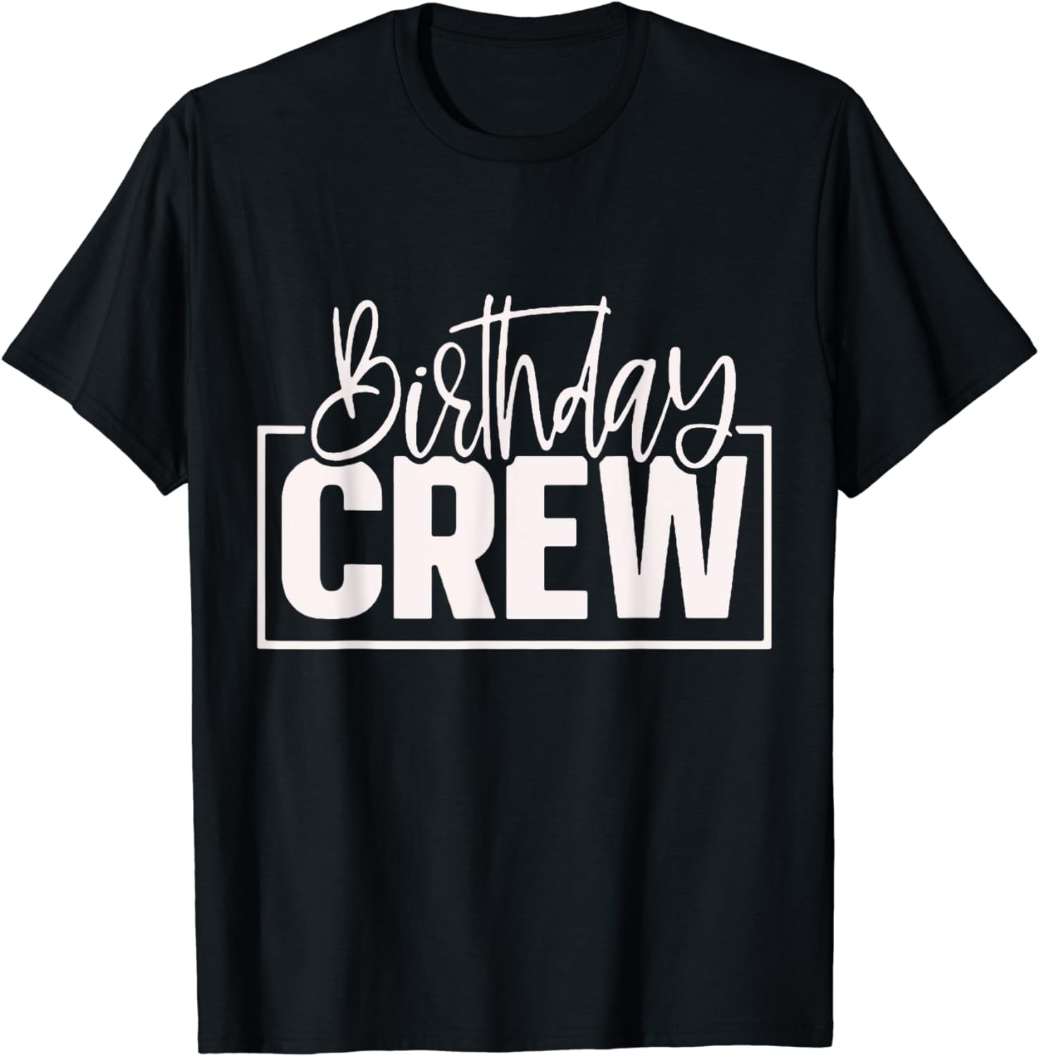 Funny birthday squad birthday party Funny Creative Graphic T-Shirt ...