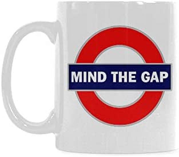 Funny climber Mug - Mind The Gap Coffee Mug Ceramic Material Mugs Tea ...