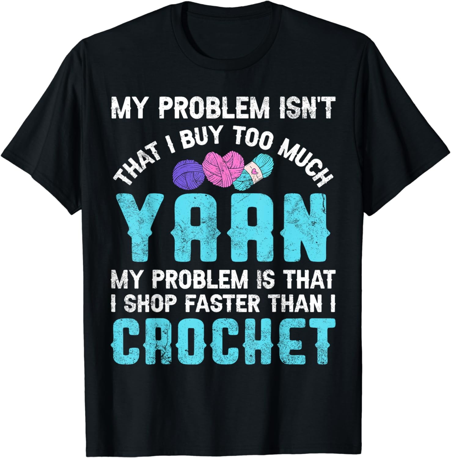 Funny crochet crocheting funny yarn Knitting funny knitter T-Shirt01 ...