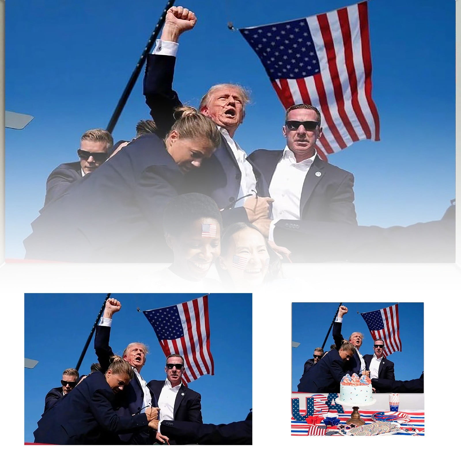 Funny flag Funny flag slogans "Us Presidential Election Campaign Theme ...