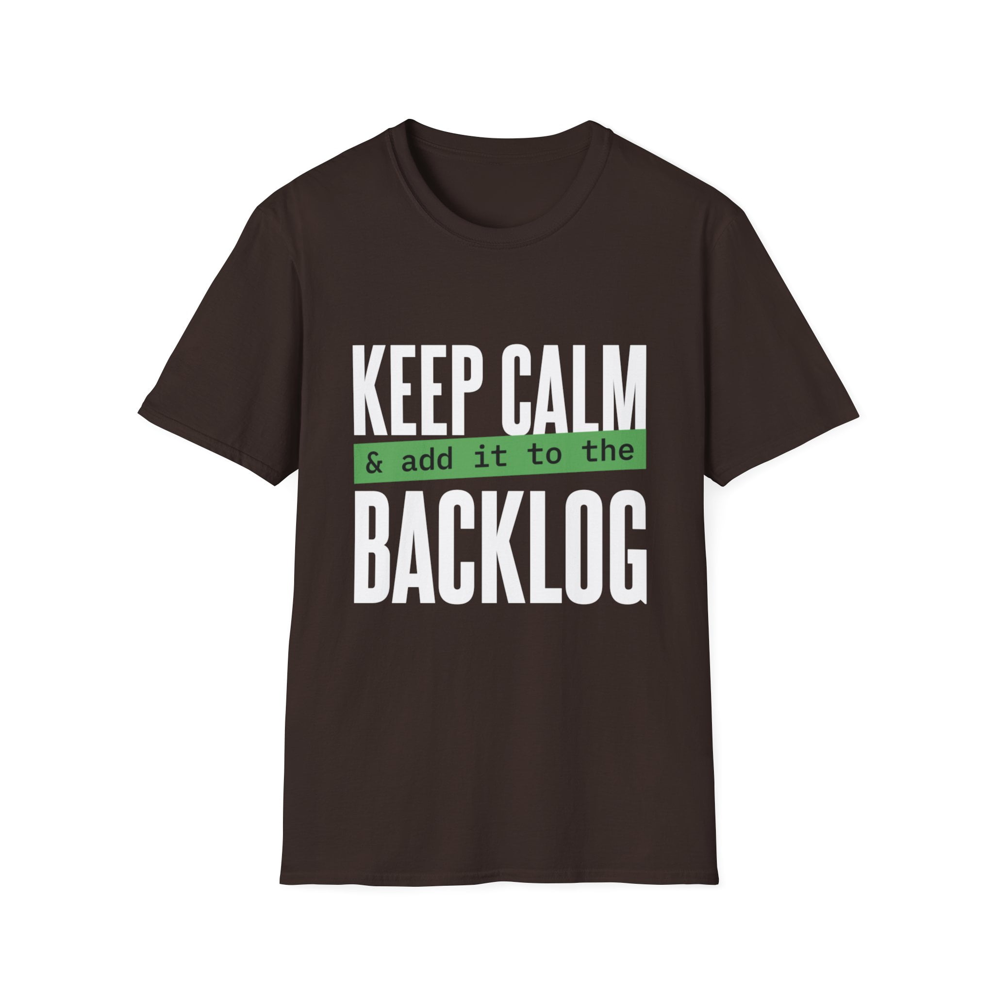 Funny programming backlog humor Men Women Graphic Art - Walmart.com