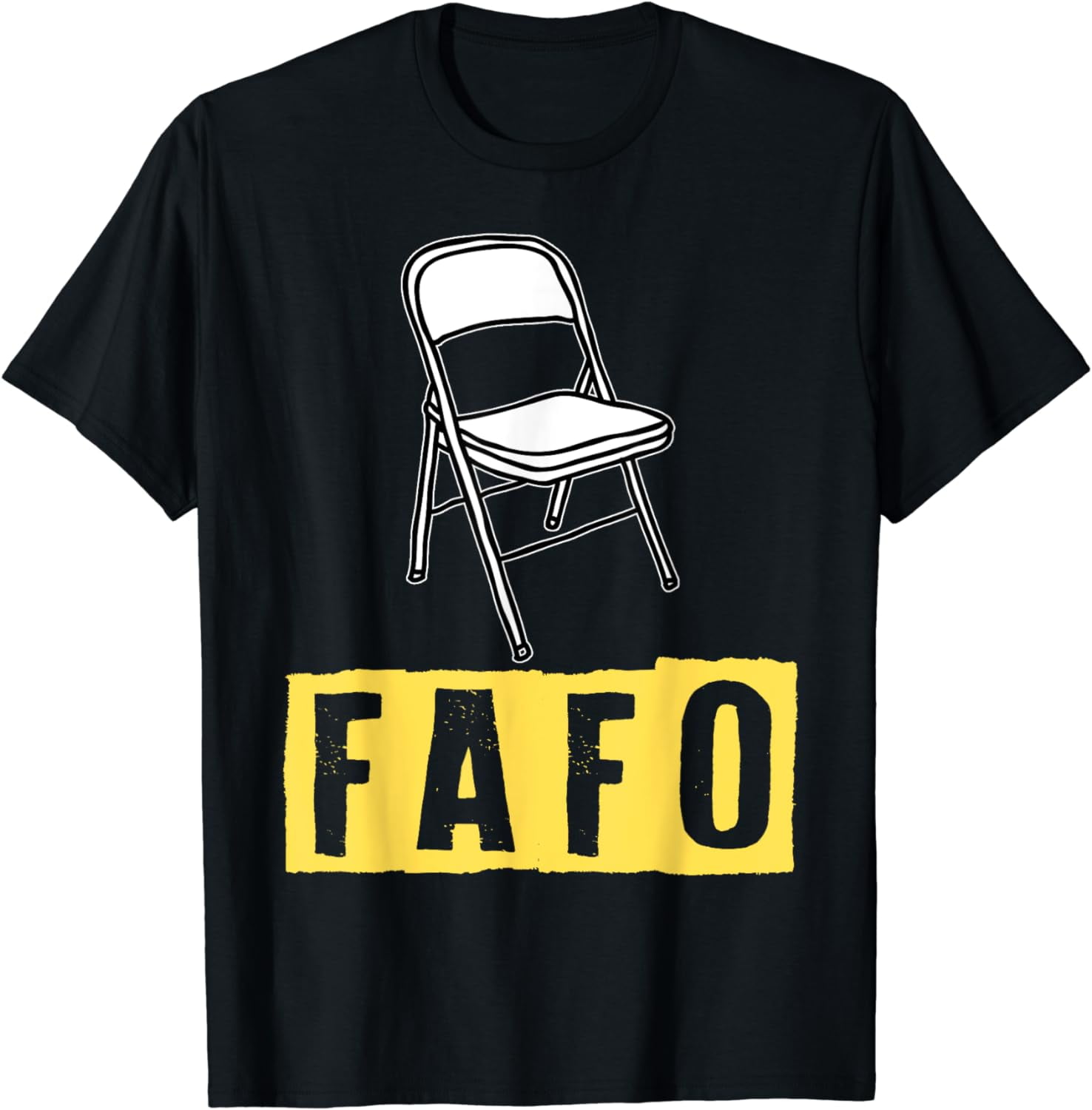 Funny video viral folding chair Alabama meme boat brawl T-Shirt ...