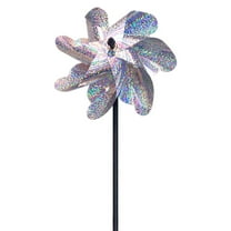 In the Breeze 2621 — 12-inch Striped Iridescent Pinwheel Spinner ...