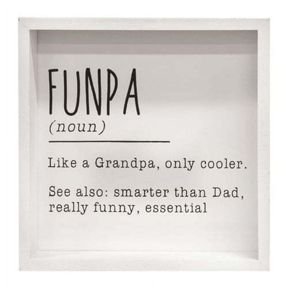 Funpa Definition Framed Box Sign - Walmart.com