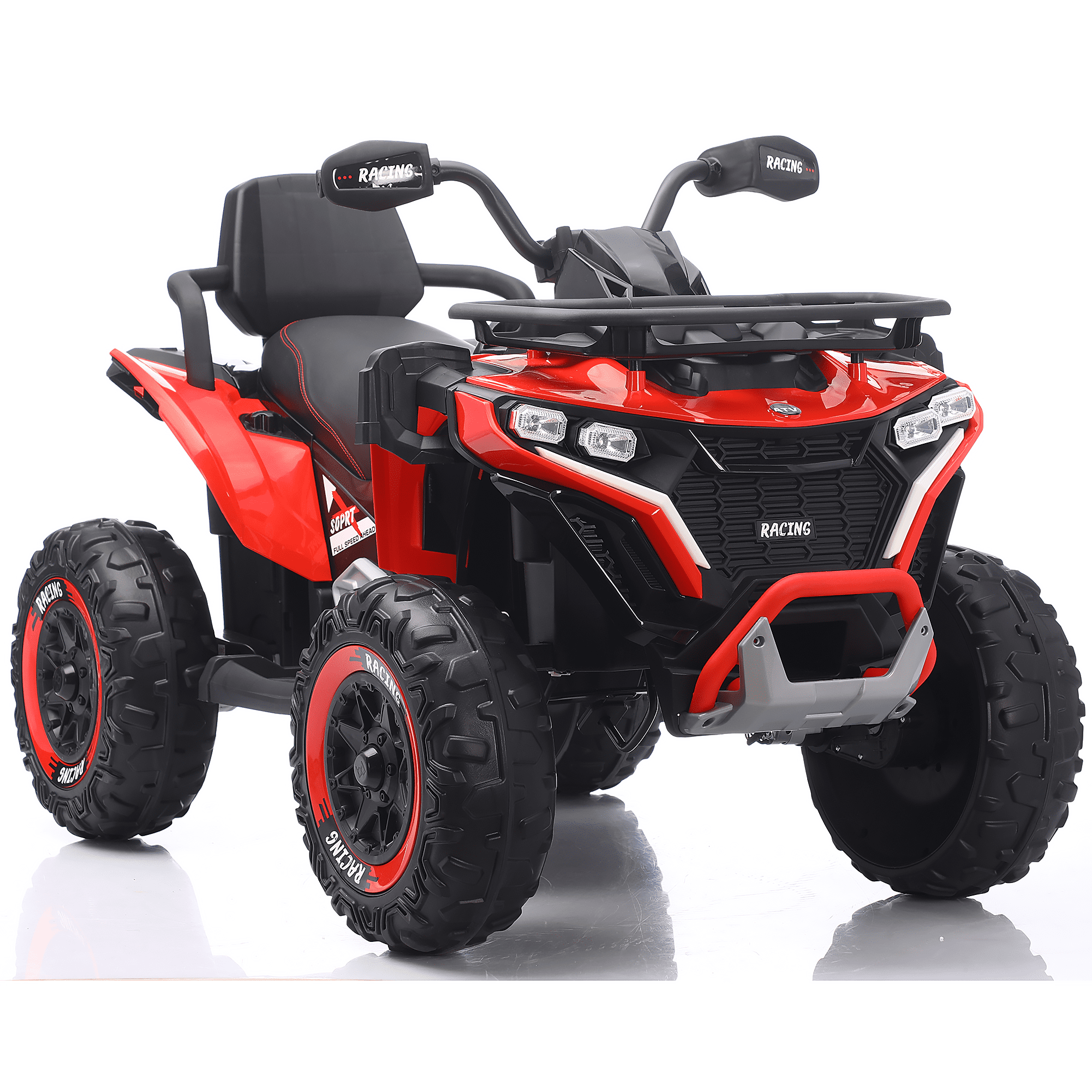 Funride 24 Volt Ride on Toys with Remote Control, Oversized ATV for ...