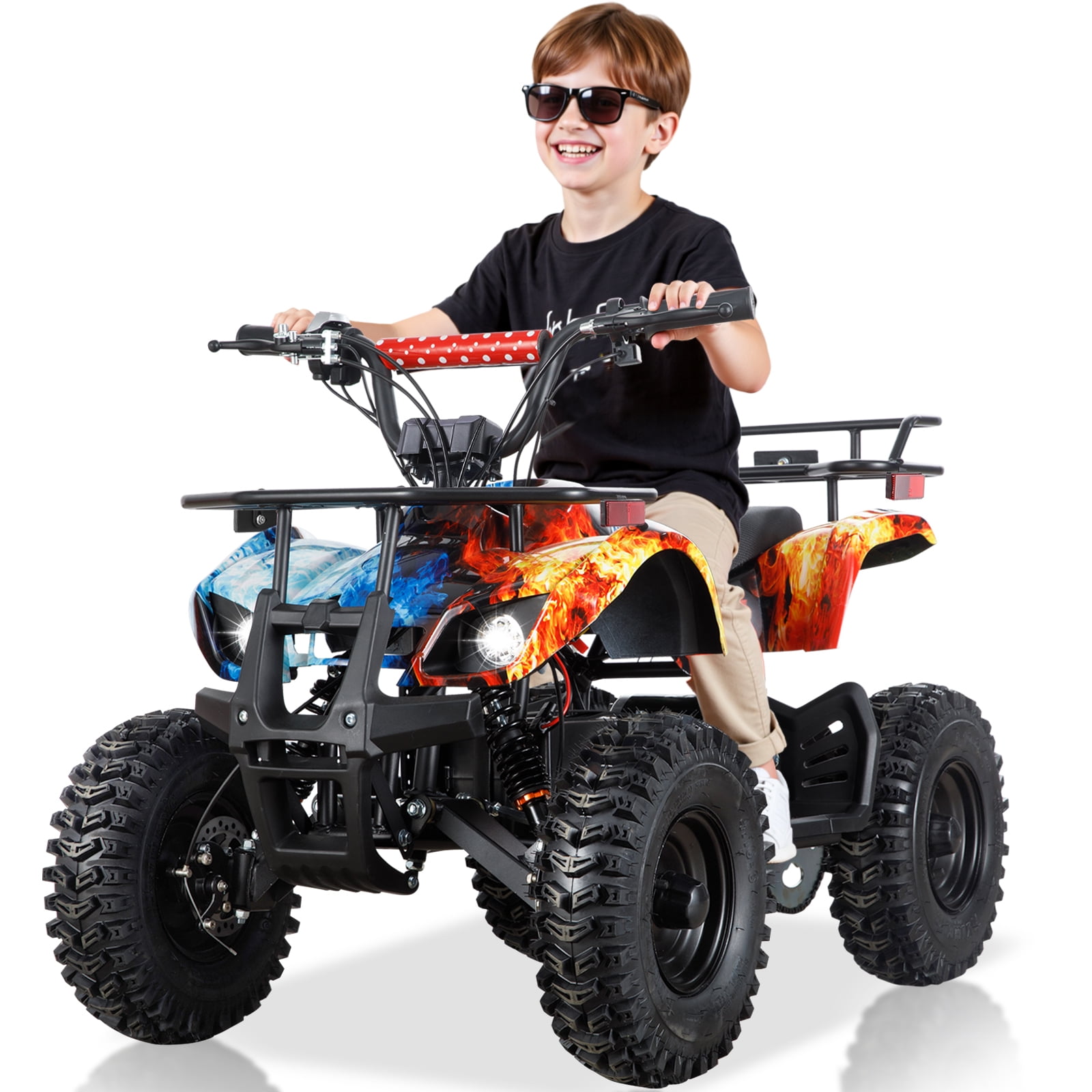 36V Powered Ride on ATV, Electric Dirt Quad, Power Car Wheel for Big ...