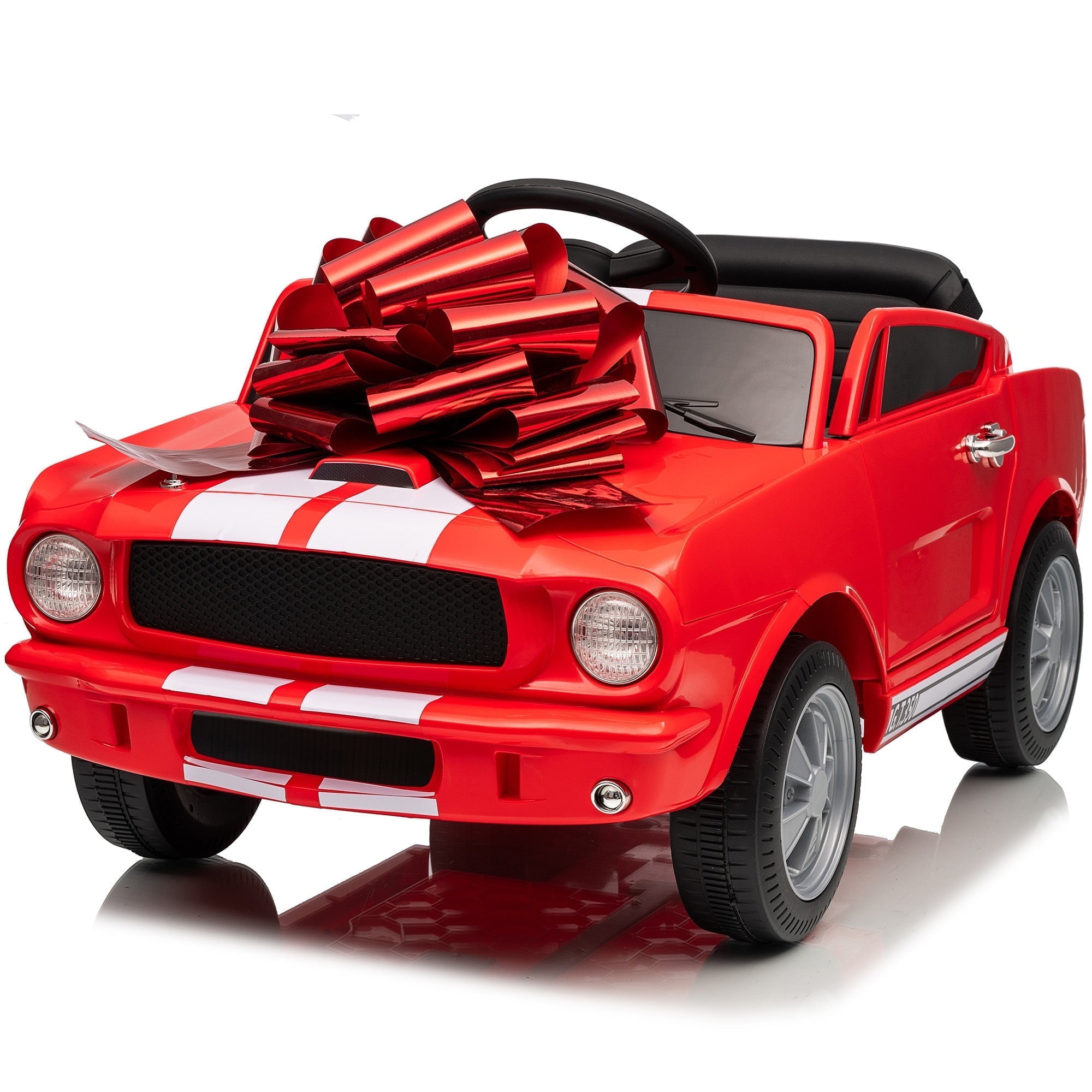 Funride Ride on Toys for Toddlers, 12 Volt Licensed Shelby GT350 ...