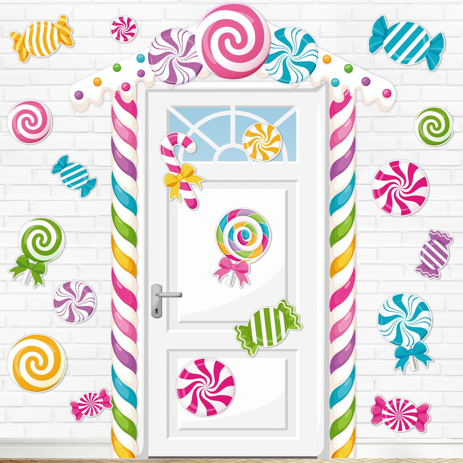 Funrous Candy PartyTRDN Decoration Candyland Party Decoration Candy ...