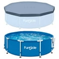 "Funsicle Family Swimming 10' x 30"" Above Ground Round Pool with ...