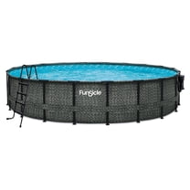 Funsicle 14ft Outdoor Oasis Pool, Quick Setup, SkimmerPlus Filter Pump ...