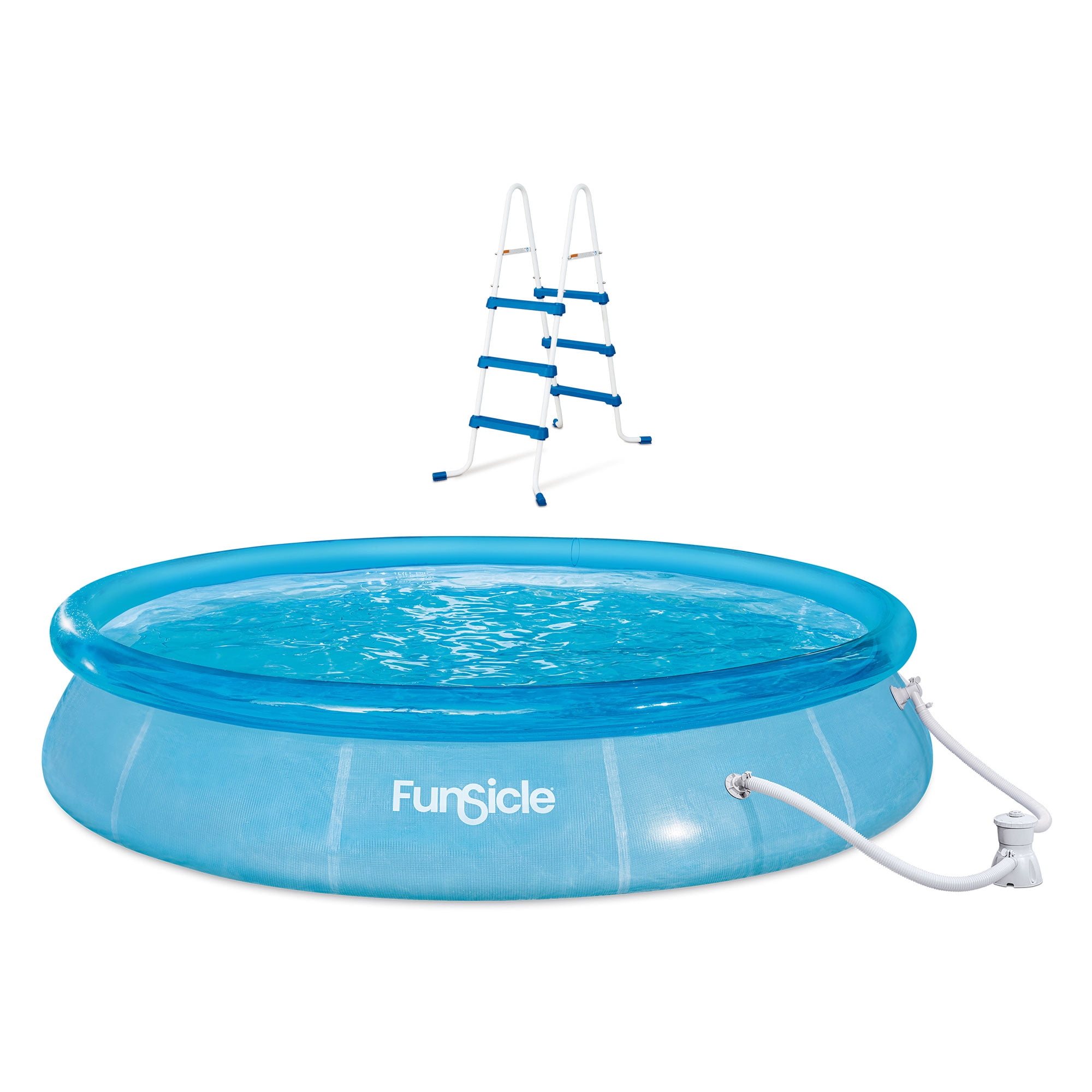 Free Shipping! \Funsicle SureStep 36” Pool Ladder & 12' x 30\\ QuickSet ...