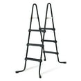 Funsicle 36in SureStep Ladder for Above Ground Swimming Pools, Black ...