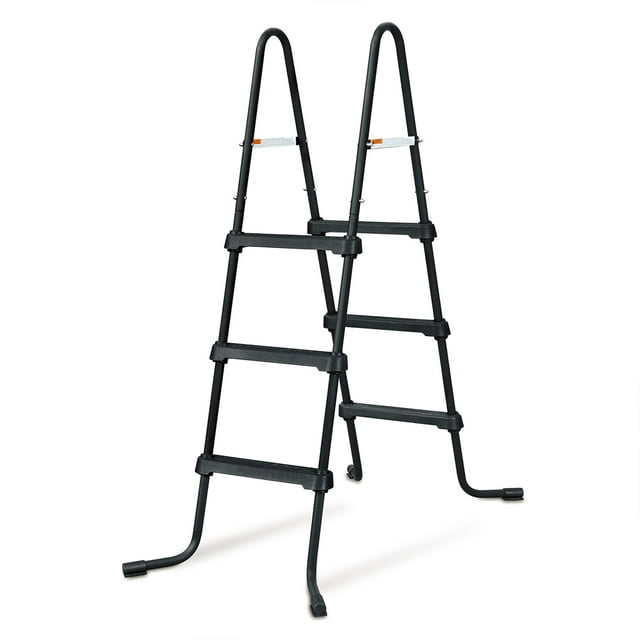 Funsicle 36in SureStep Ladder for Above Ground Swimming Pools, Black ...