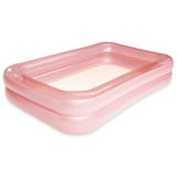 Funsicle Rose Pink Blissful Inflatable Family Swimming Pool ...
