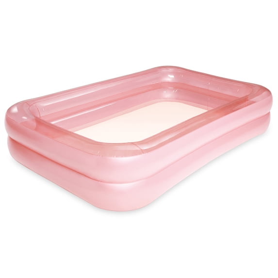 Funsicle Rose Pink Blissful Inflatable Family Swimming Pool ...