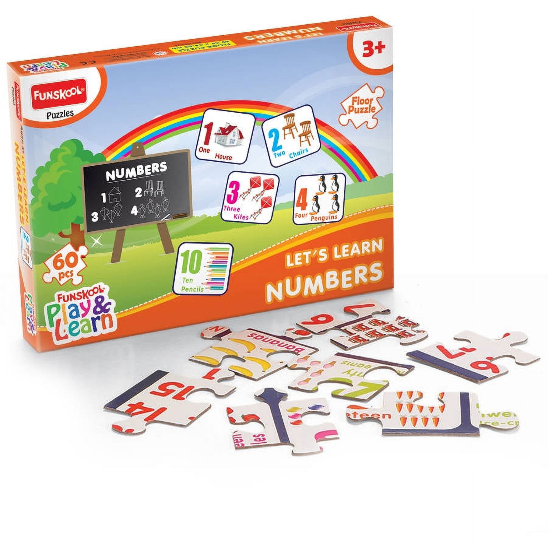 Funskool Numbers Puzzle - Walmart.com