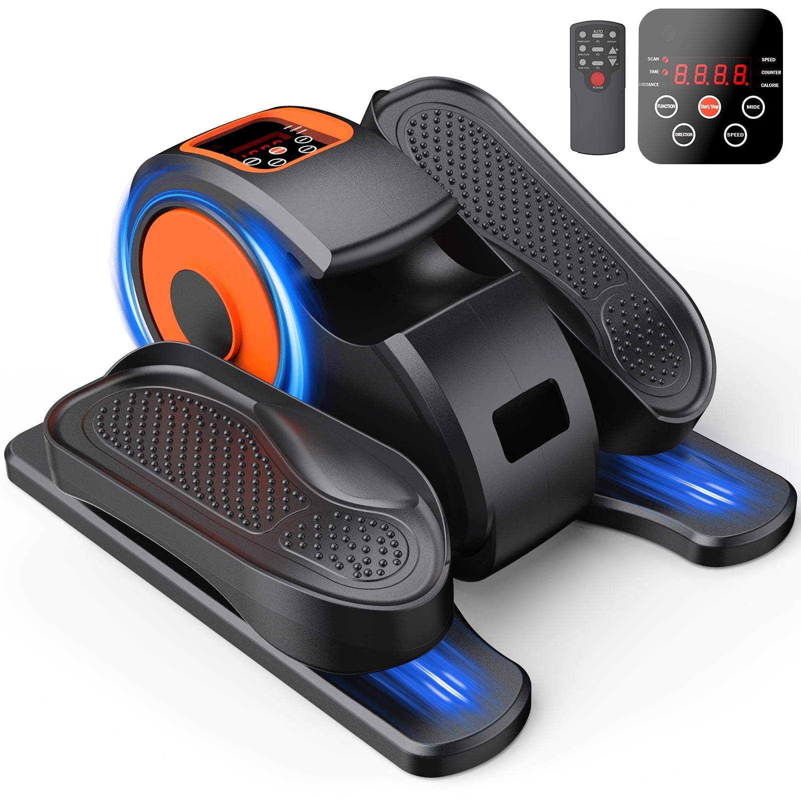 Funslim Under Desk Elliptical Machine, Leg Exerciser for Seniors Fully ...